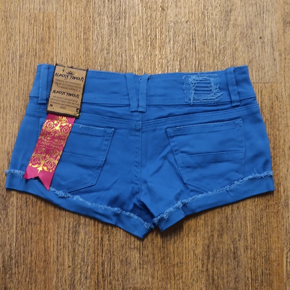 Almost Famous | Shorts | Almost Famous Blue Shorts | Poshmark